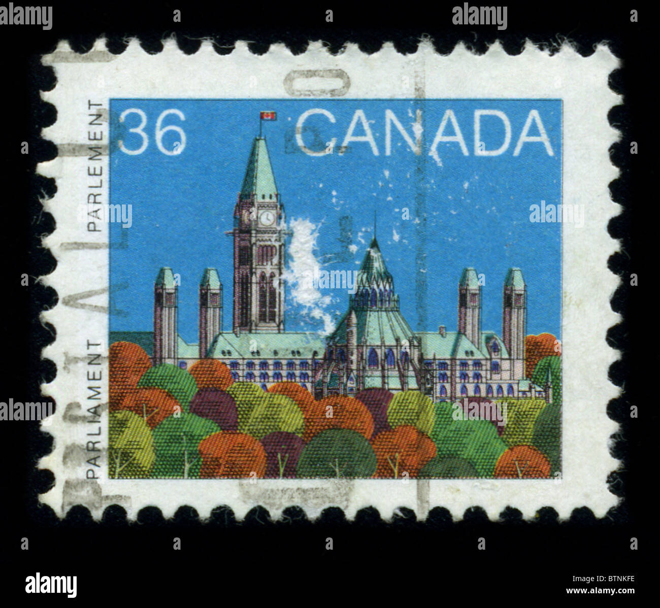 CANADA - CIRCA 1980: A stamp shows image of the dedicated to The ...