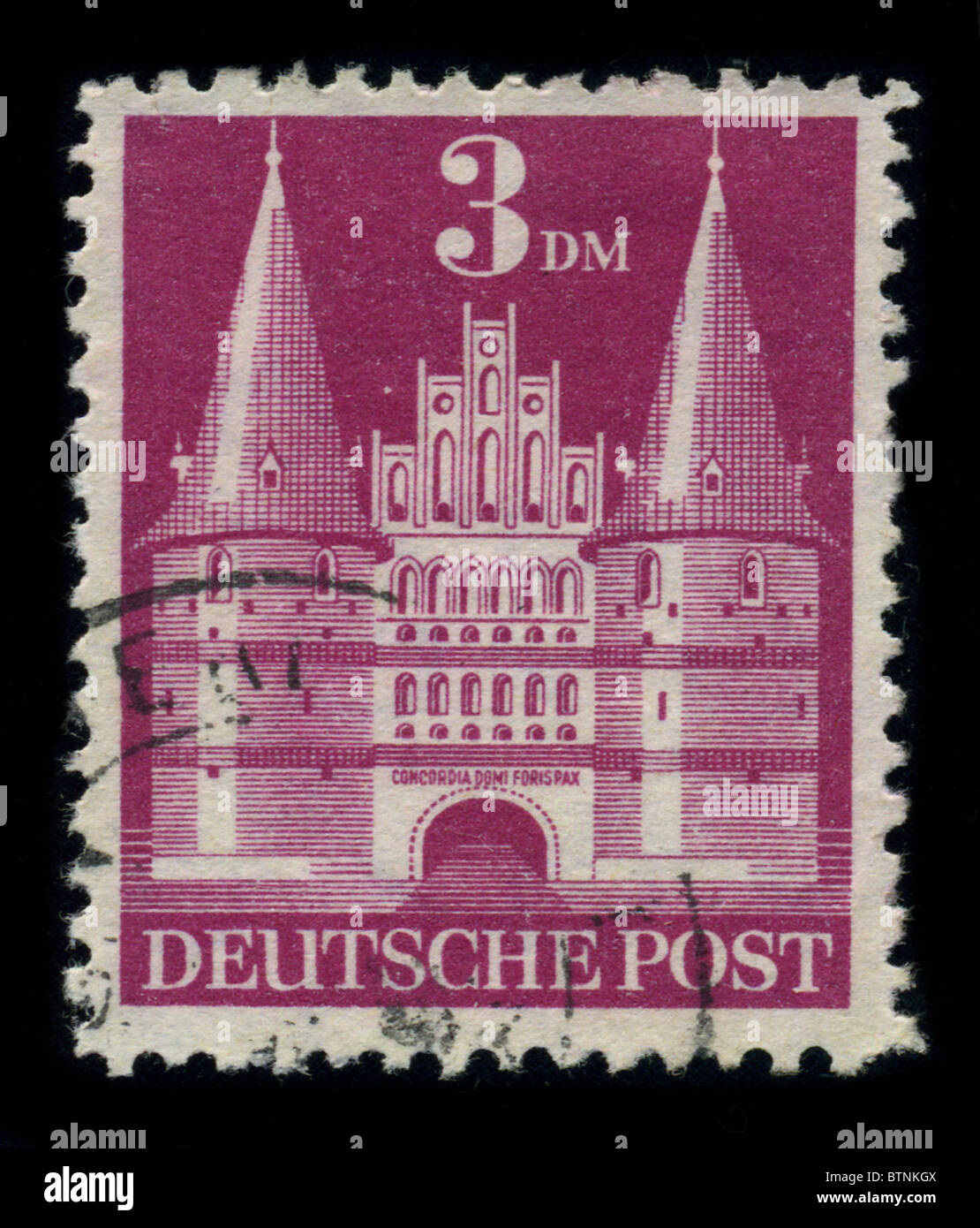 GERMANY-CIRCA 1980: A stamp shows image of the dedicated to The Holsten ...
