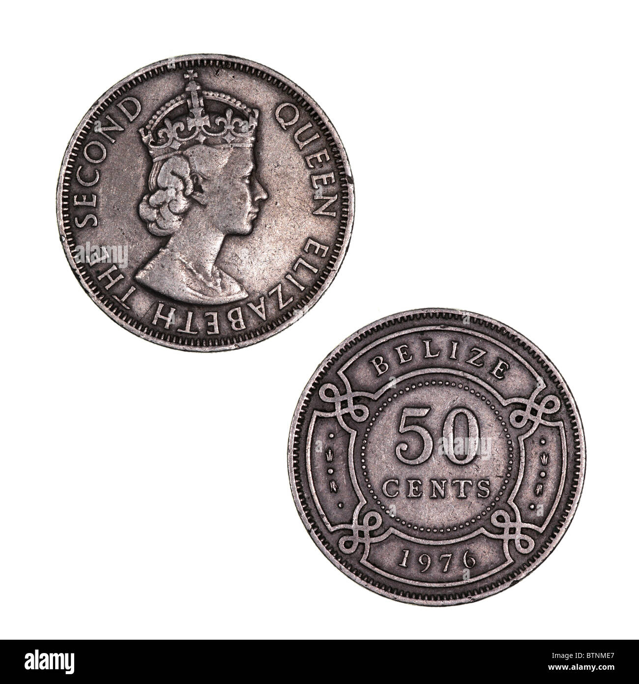 Coins of belize hi-res stock photography and images - Alamy