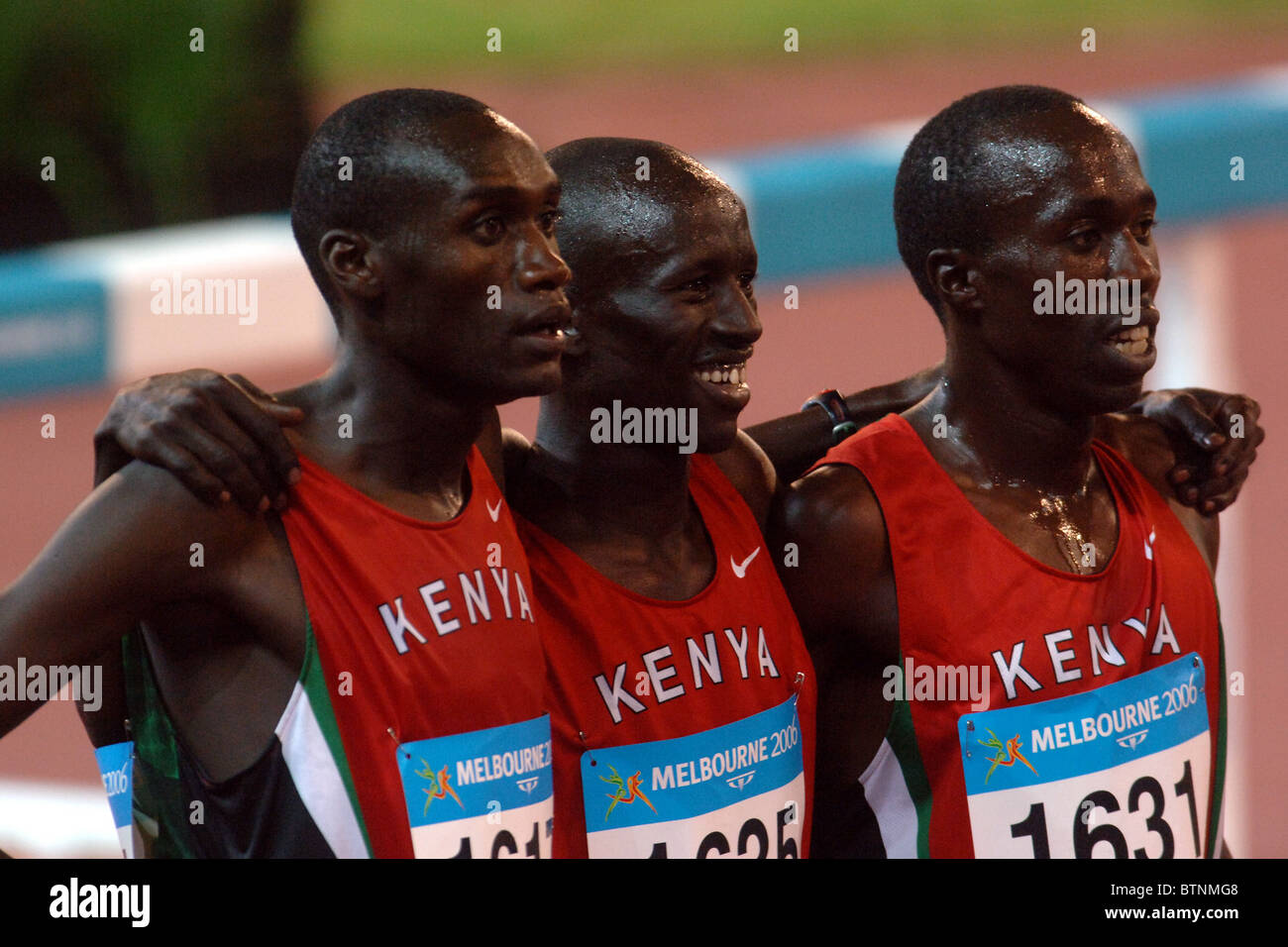 Kenyan middle distance runners Stock Photo - Alamy