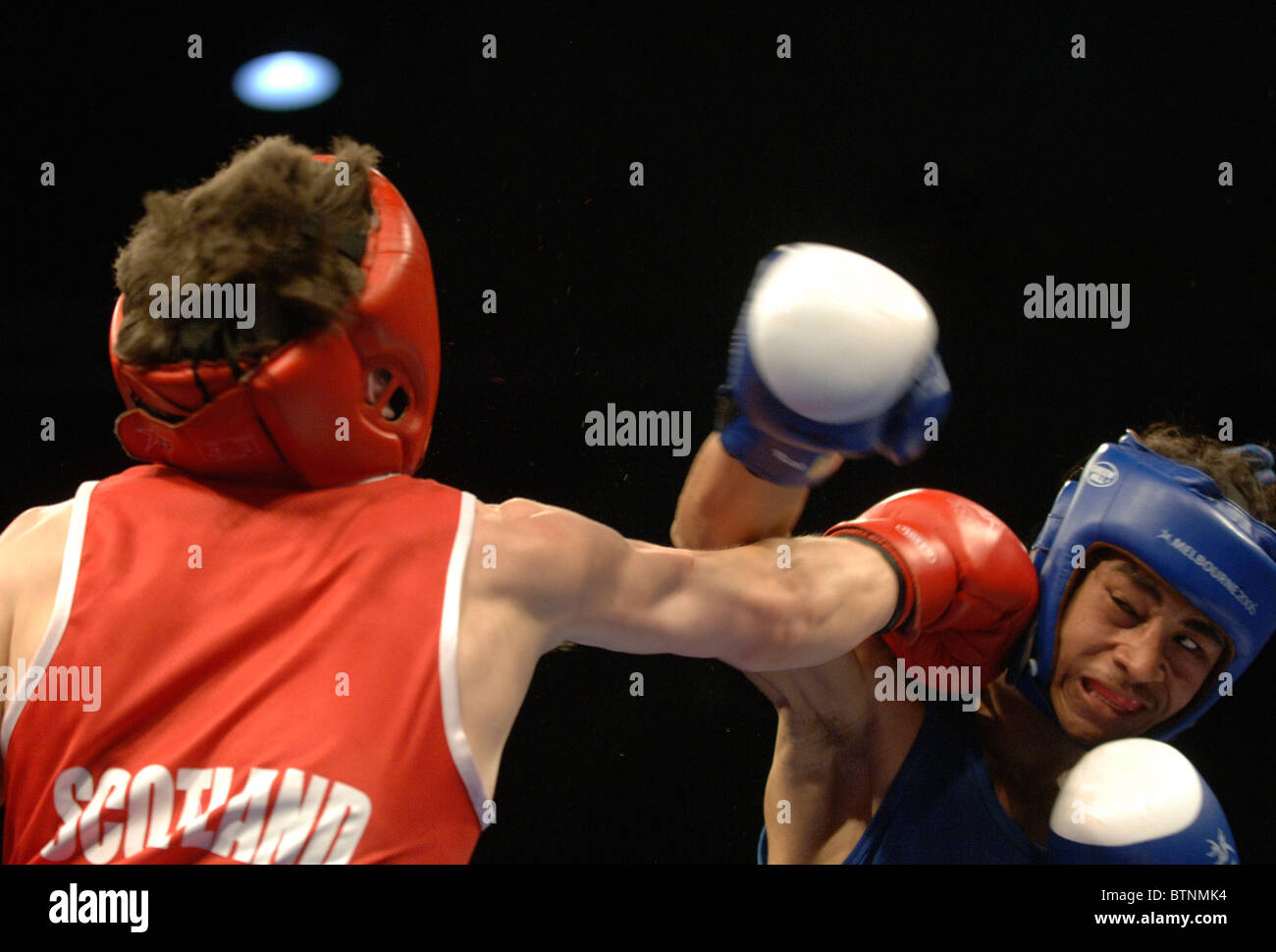 Welter weight competition Stock Photo - Alamy