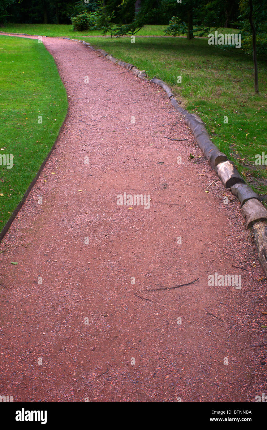 Path disappearing into distance Stock Photo - Alamy