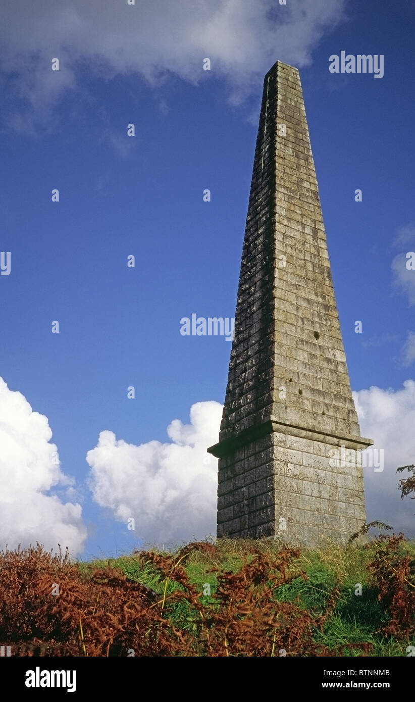 Obelisk Monument to Alexander Murray in the Galloway Forest Park ...