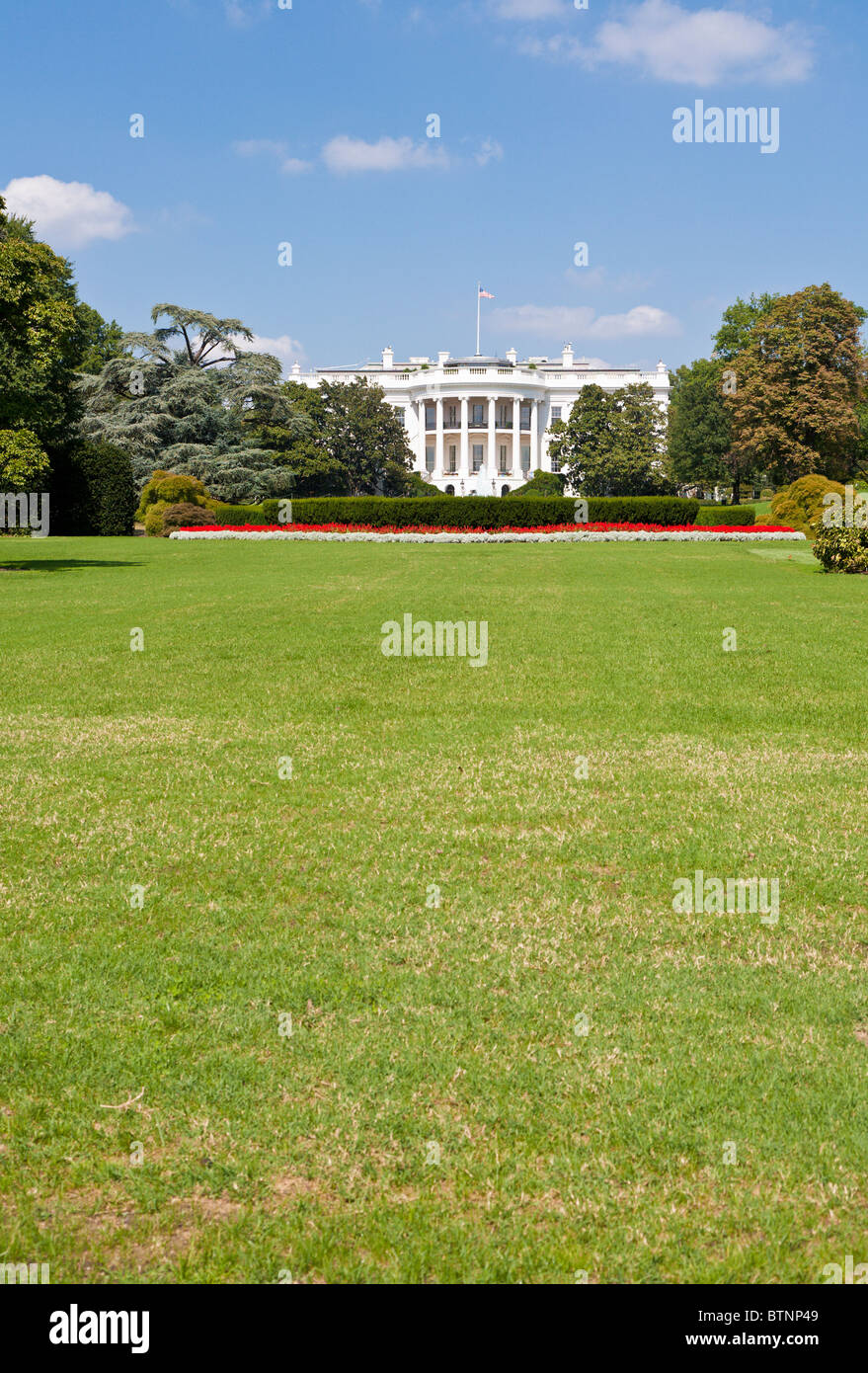 Washington DC - Sep 2009 - The White House in Washington DC Stock Photo ...