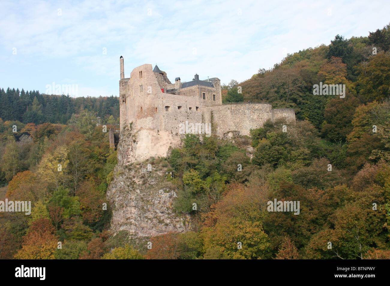 Castle ruins Idar Oberstein,Germany Stock Photo - Alamy