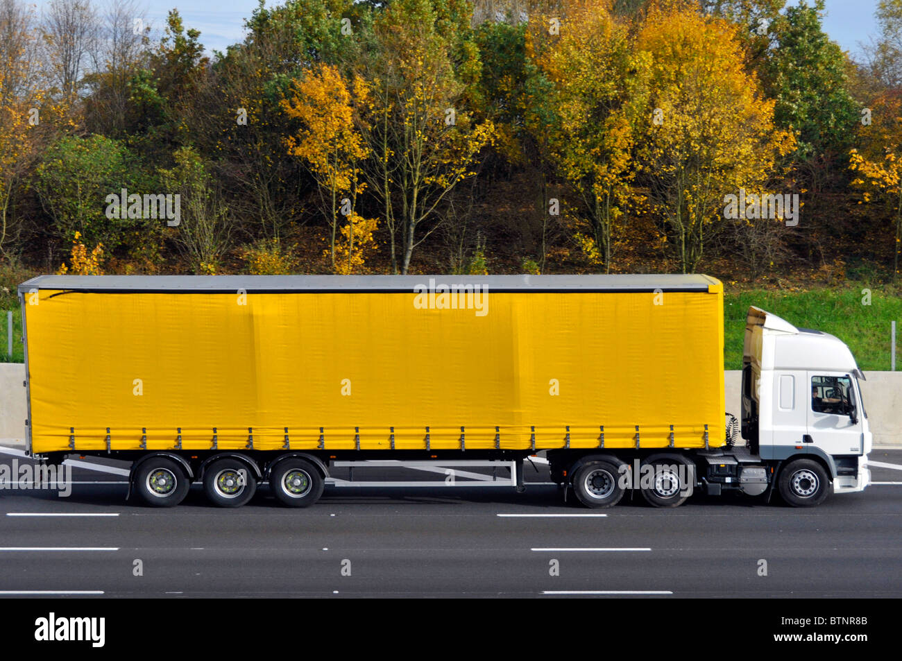 Side view long yellow clean unmarked soft curtain easy access ...