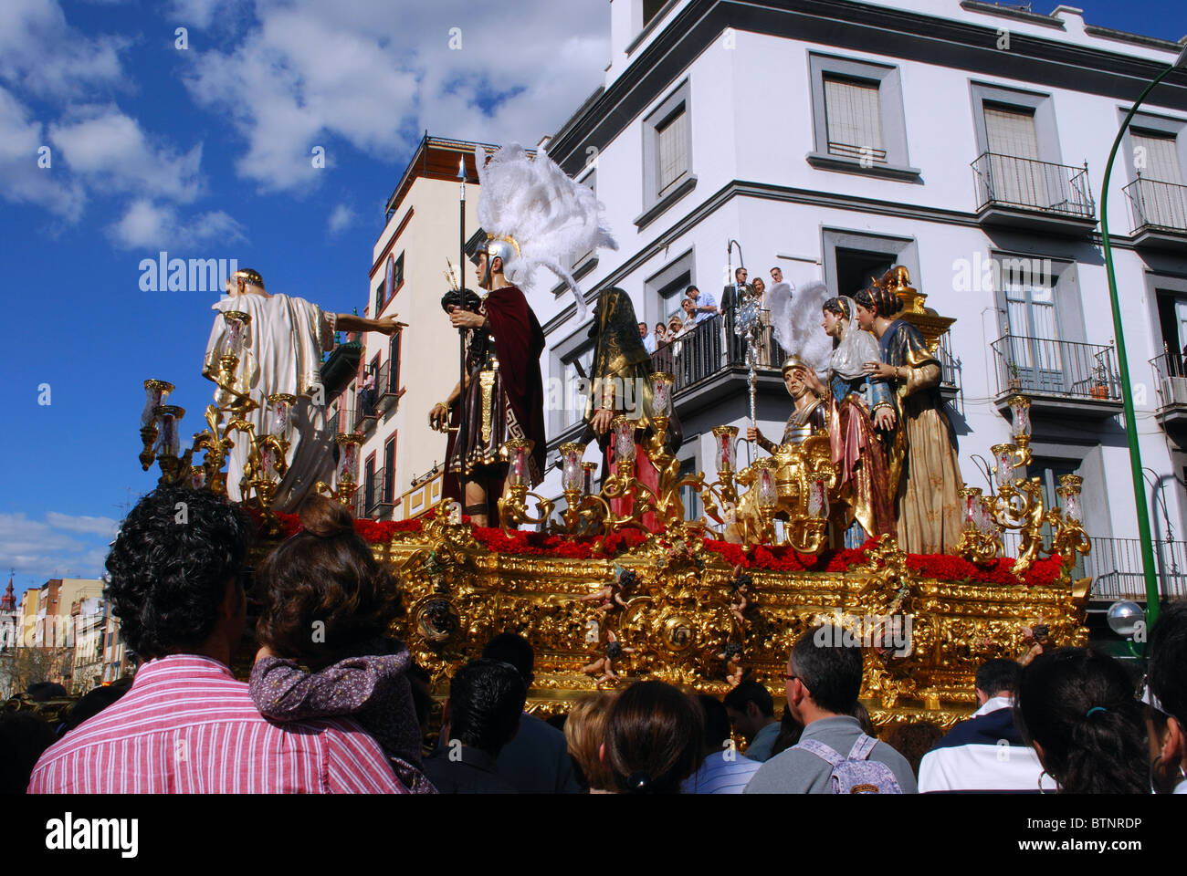 Santa Semana (Holy week), Seville, Seville Province, Andalucia, Spain ...