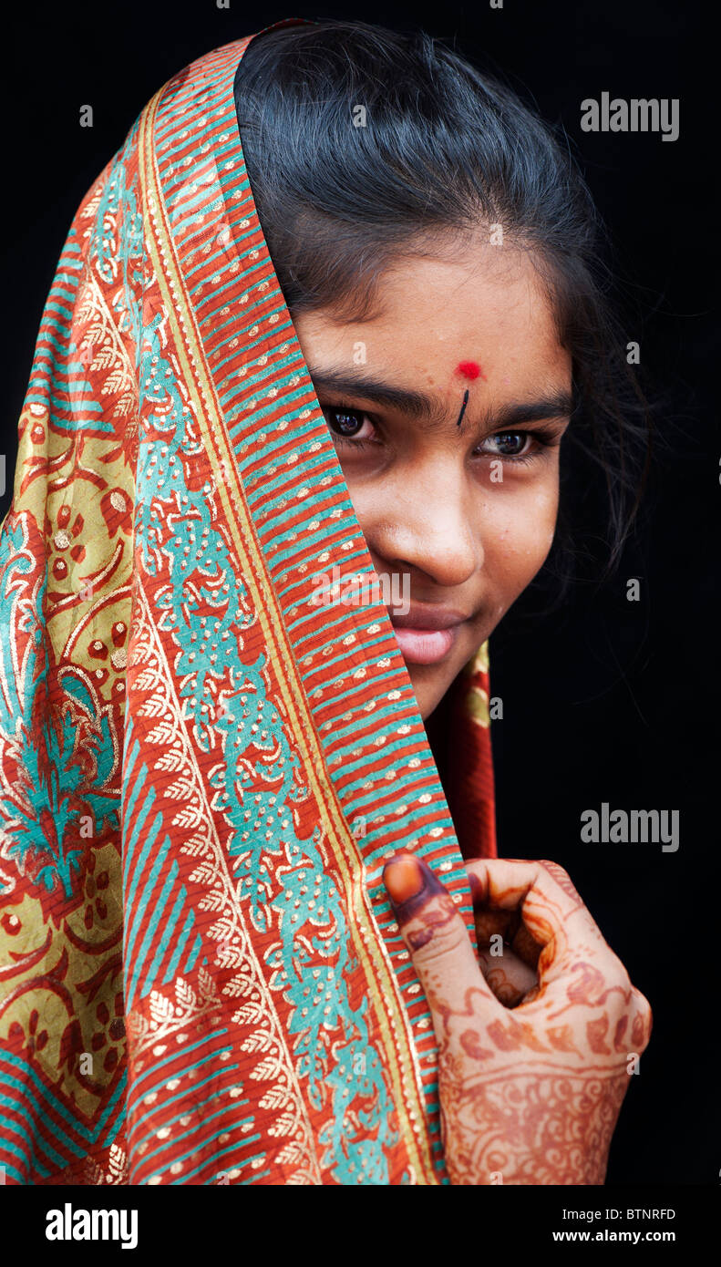 Traditional Indian Women Face