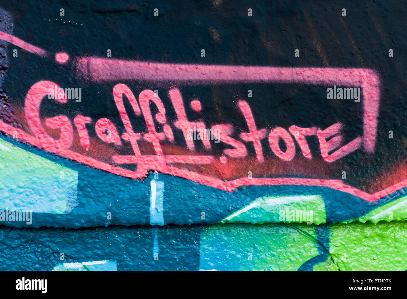 Graffiti style word art hi-res stock photography and images - Alamy