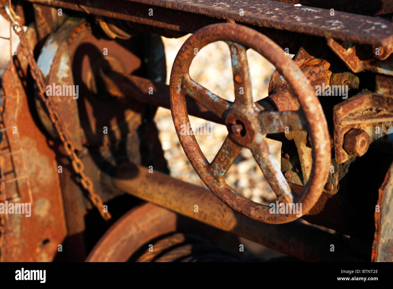Rusty Steering Wheel High Resolution Stock Photography and Images - Alamy
