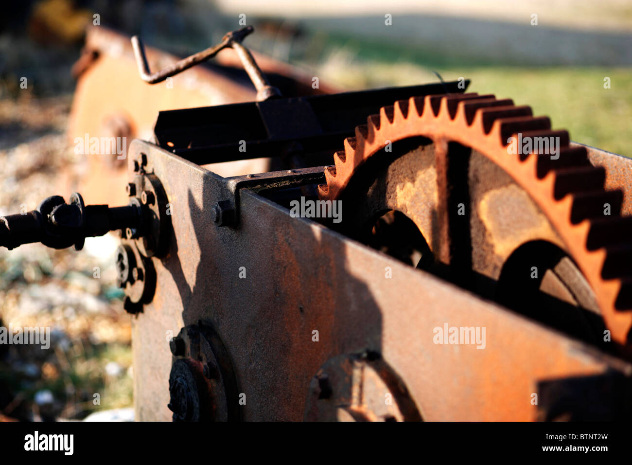 rusty cog wheel Stock Photo - Alamy