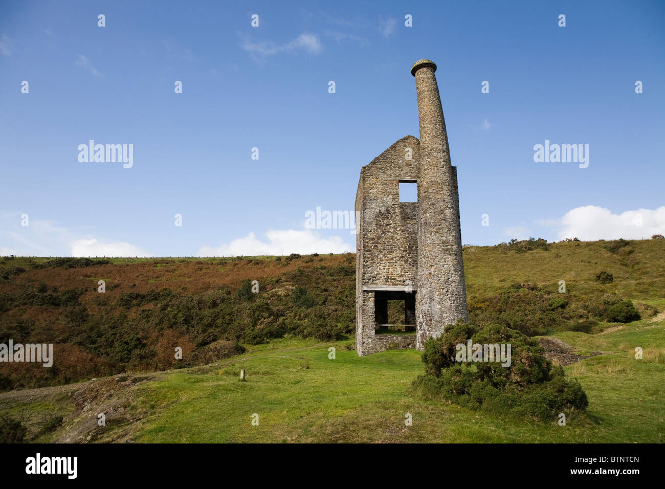 Wheal Betsy, Devon Stock Photo - Alamy
