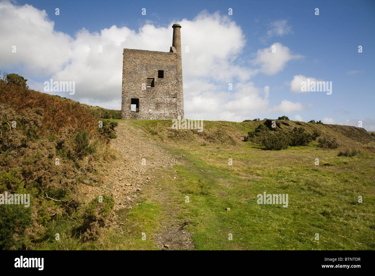 Wheal Betsy, Devon Stock Photo - Alamy