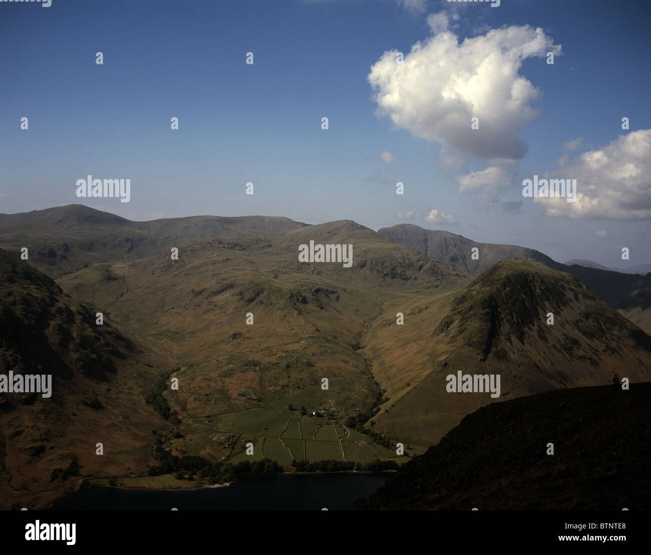 The Copeland Forest Red Pike Scoat Fell Pillar and Bowderdale above ...