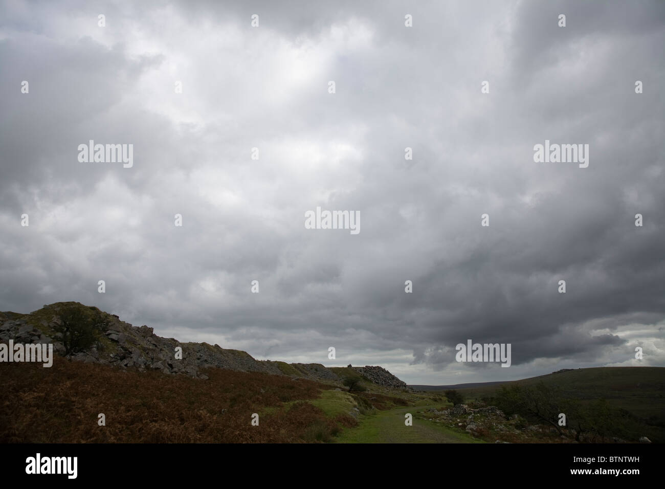 Swelltor quarry, Dartmoor, Devon Stock Photo - Alamy