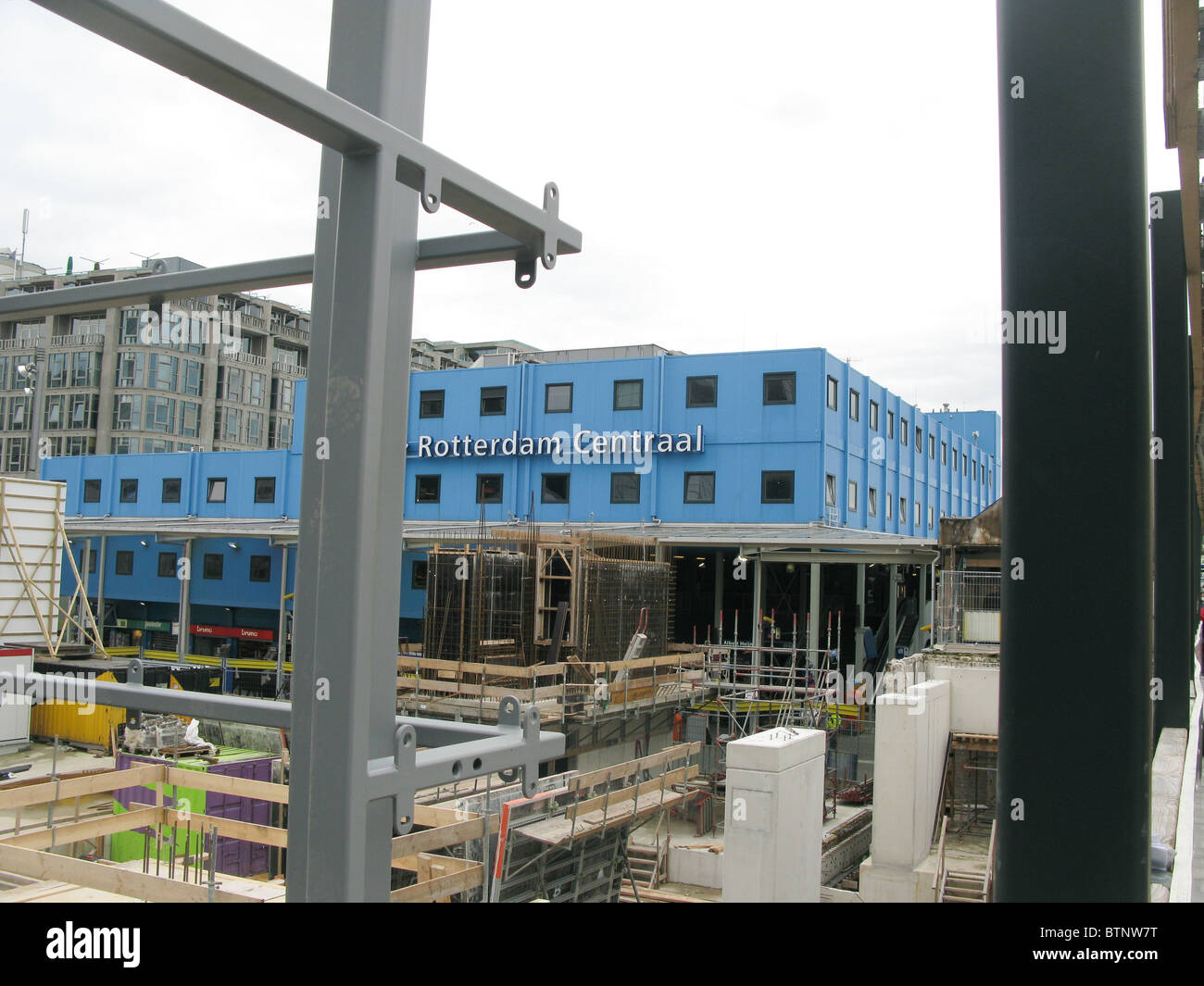 Rotterdam building site Stock Photo - Alamy