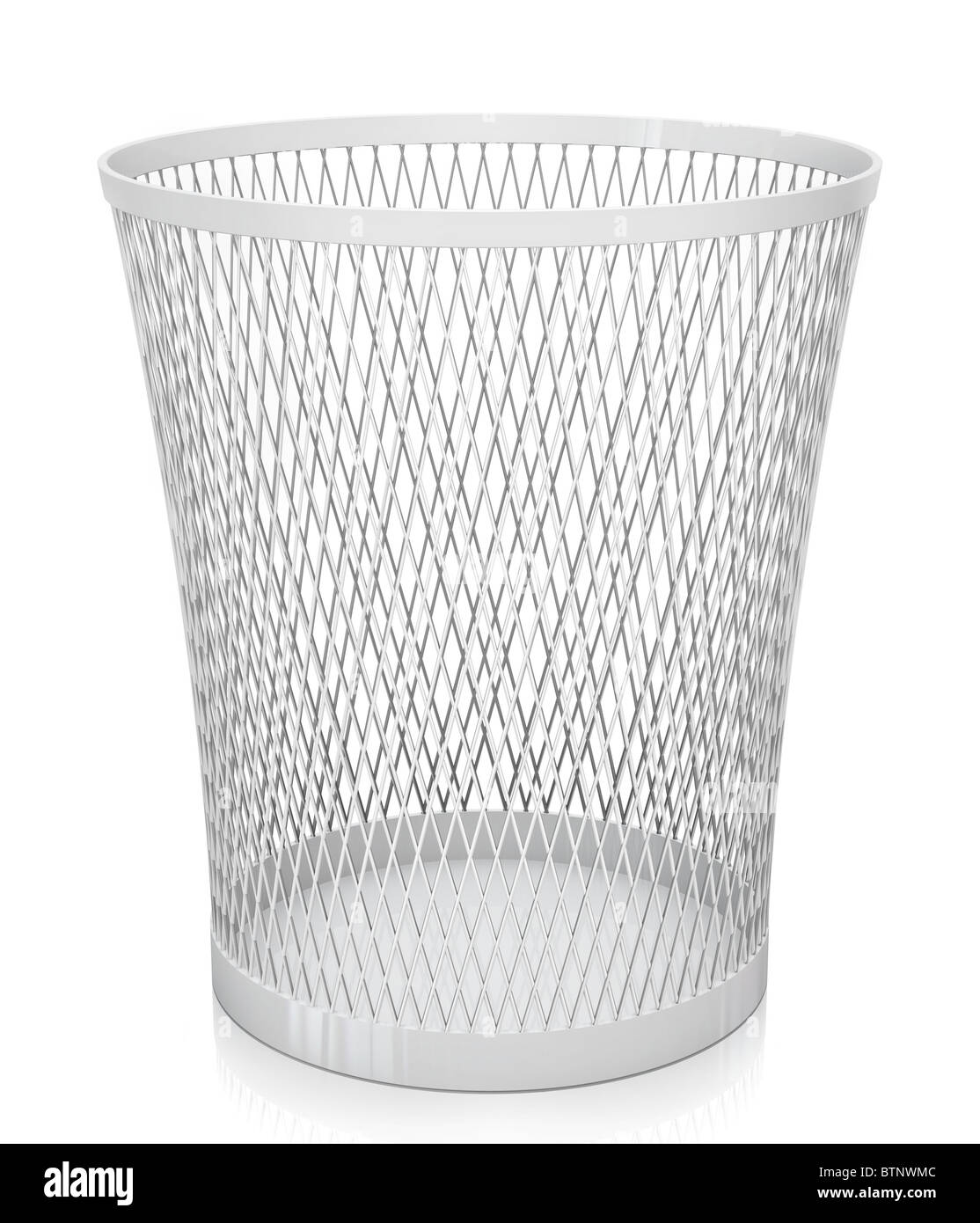 Empty trash bin Stock Photo - Alamy