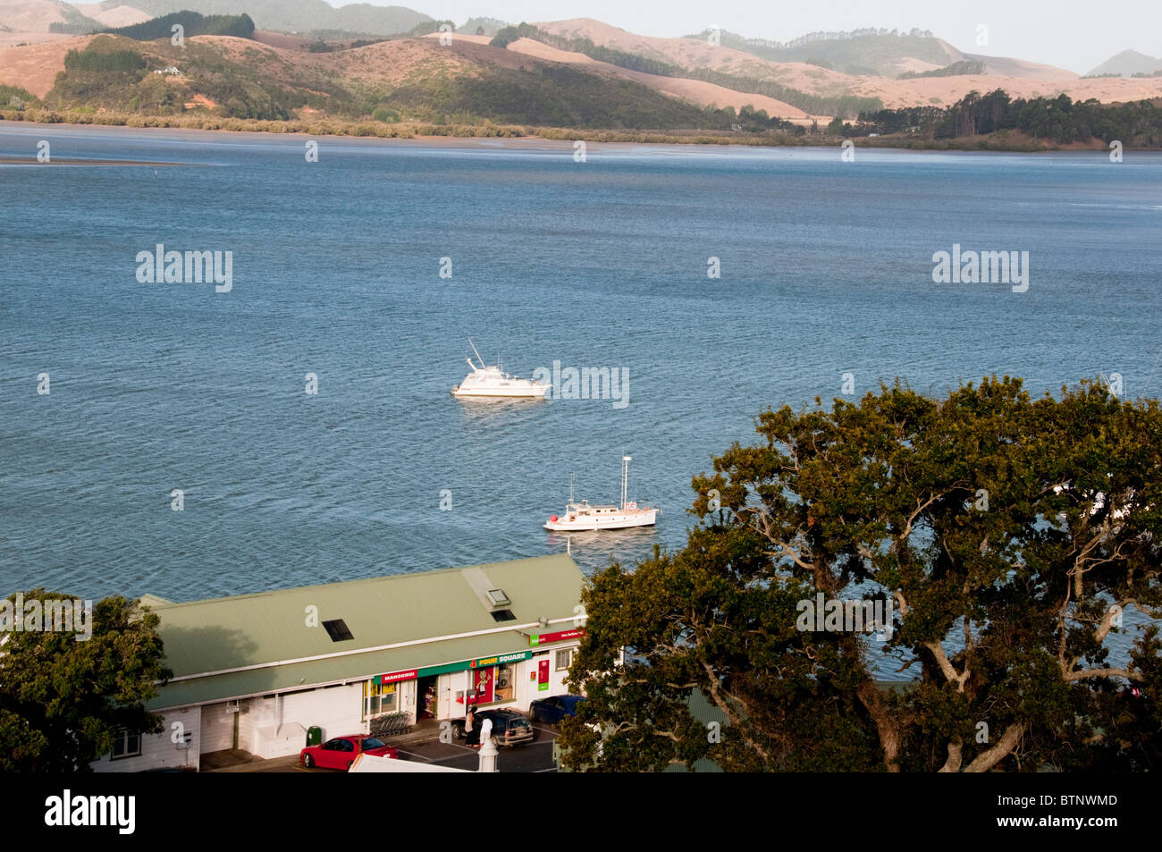 Mangonui, Harbour,East Coast,North Island,New Zealand Stock Photo - Alamy
