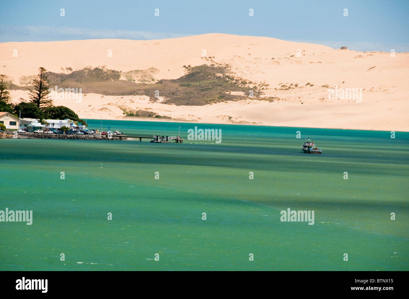Opononi & Bay Inlet,Sand dunes,300ft High,North Island,New Zealand ...