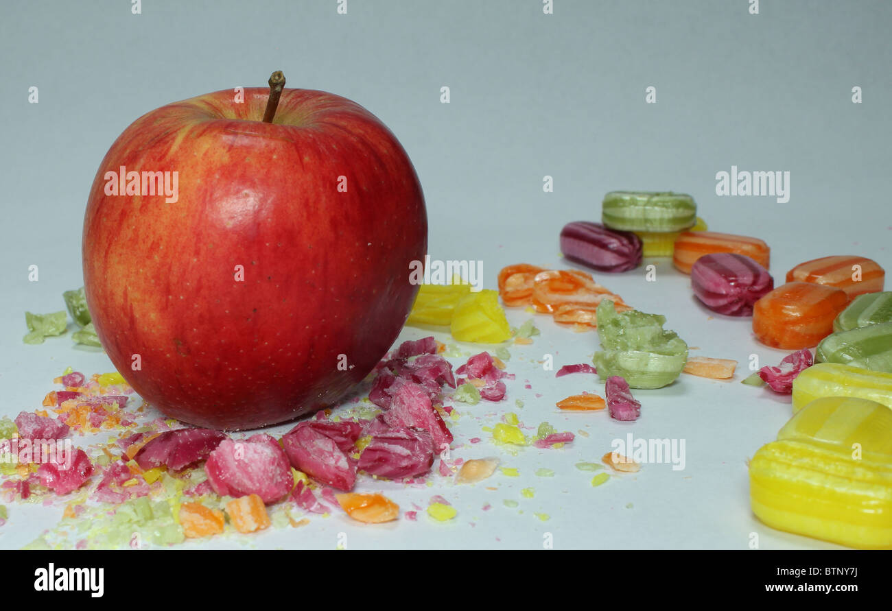 Apple sweets hi-res stock photography and images - Alamy