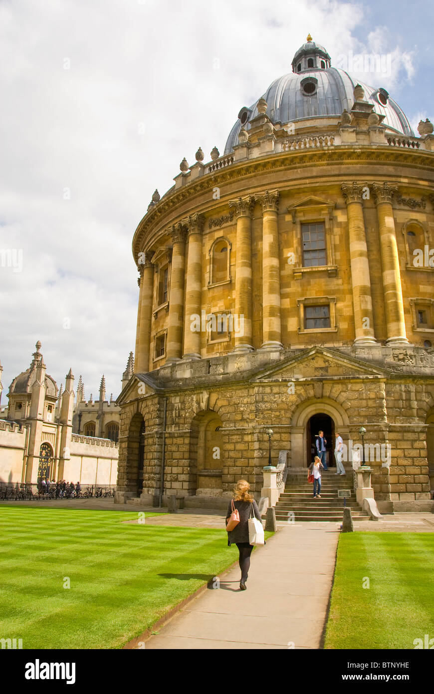 Bodleian Library, Radcliffe Camera, Oxford University, Oxfordshire, UK ...