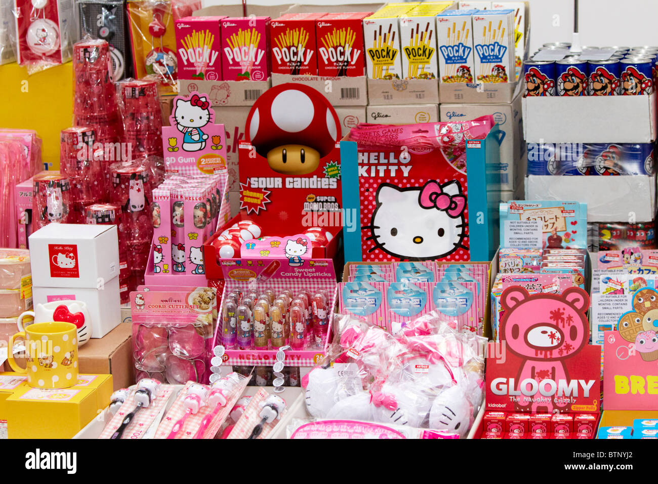 Hello kitty products japan hi-res stock photography and images - Alamy