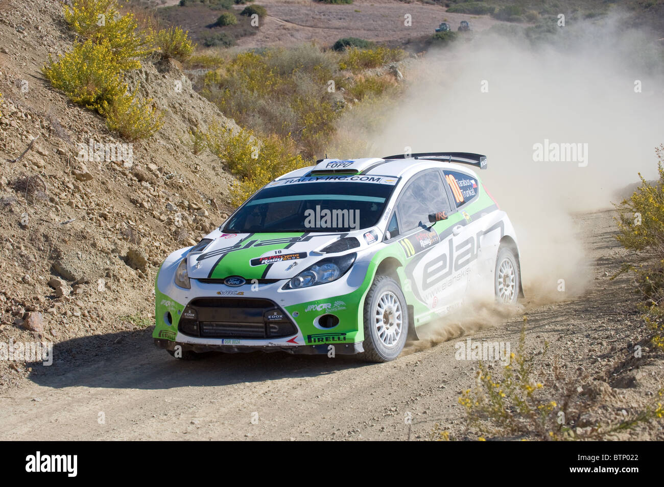 Ford fiesta s2000 crewed by tarabus trunkat hi-res stock photography ...