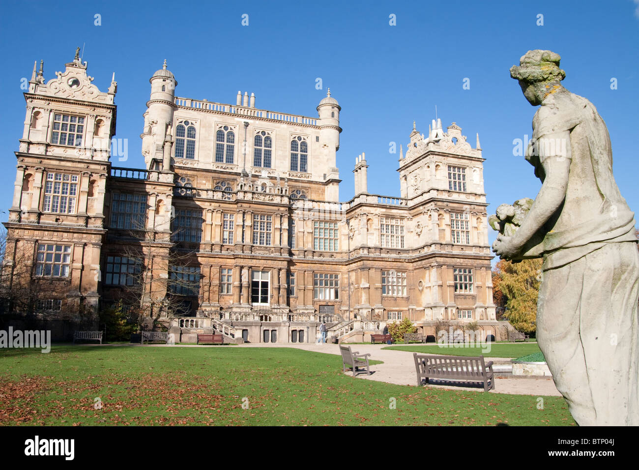 Wollaton Hall at Wollaton Park, Nottingham UK Stock Photo - Alamy