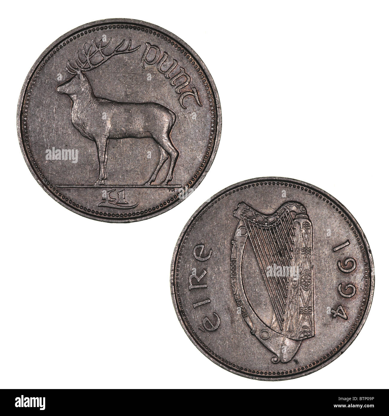 Eire coin hi-res stock photography and images - Alamy