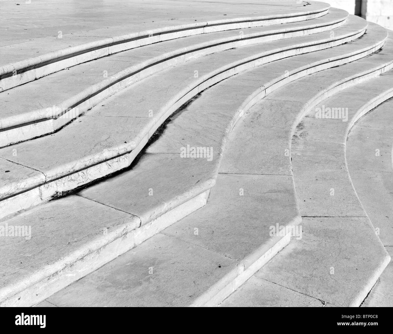 Sinuous shapes of steps at the National Pantheon, Lisbon Stock Photo ...