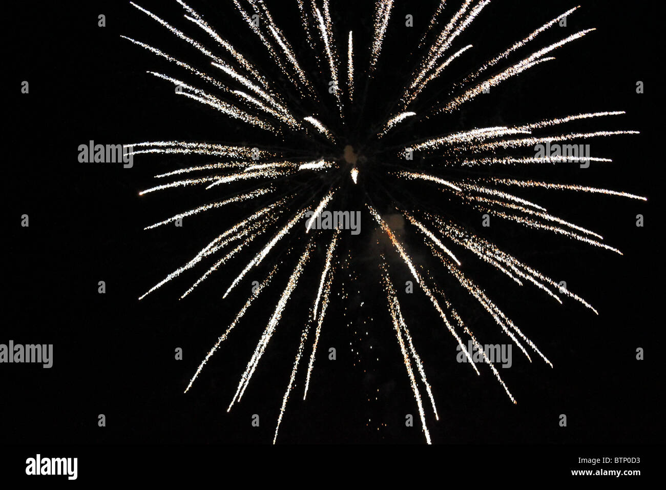 Round white firework Stock Photo - Alamy
