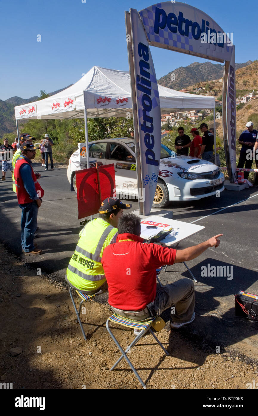 Cyprus Rally 2010: Special Stage 4 (Agioi Vavatsinias 1), Larnaca ...
