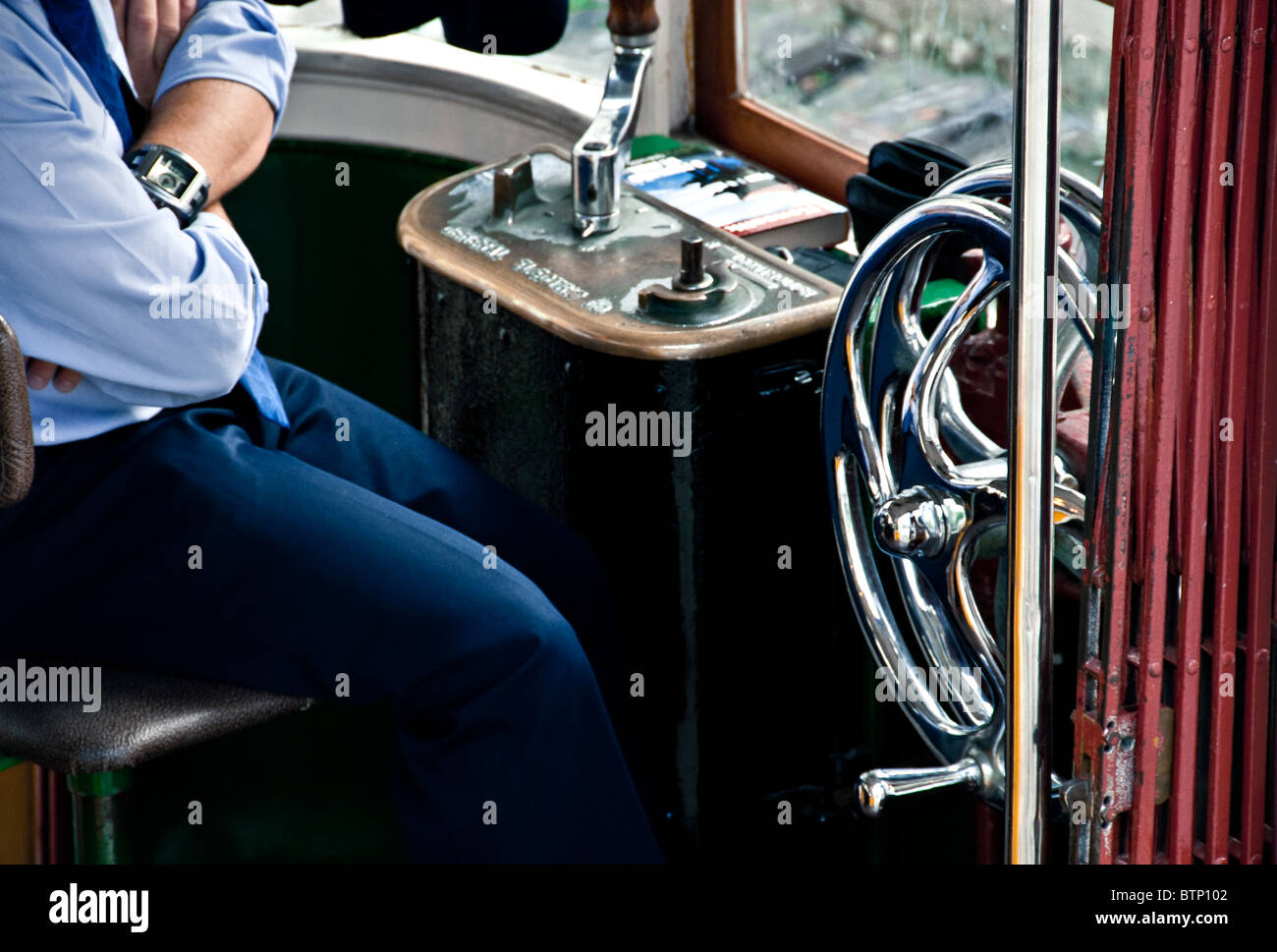 Tram driver hi-res stock photography and images - Alamy