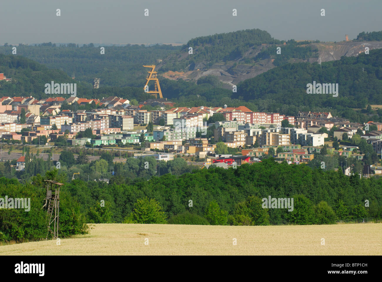 Freyming Merlebach town was the french capital of coal industry during ...