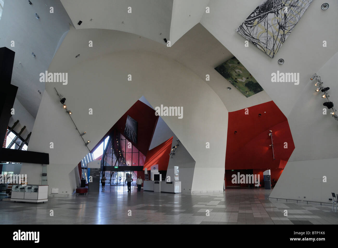 Interior of the National Museum of Australia in Canberra Stock Photo ...