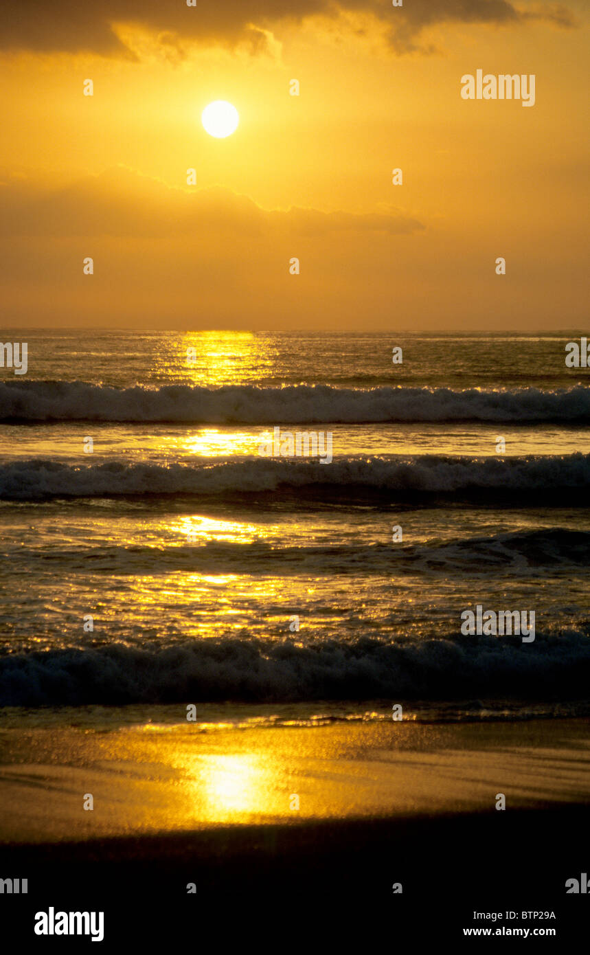 Sunset , Ostional, Guanacaste, Costa Rica Stock Photo - Alamy