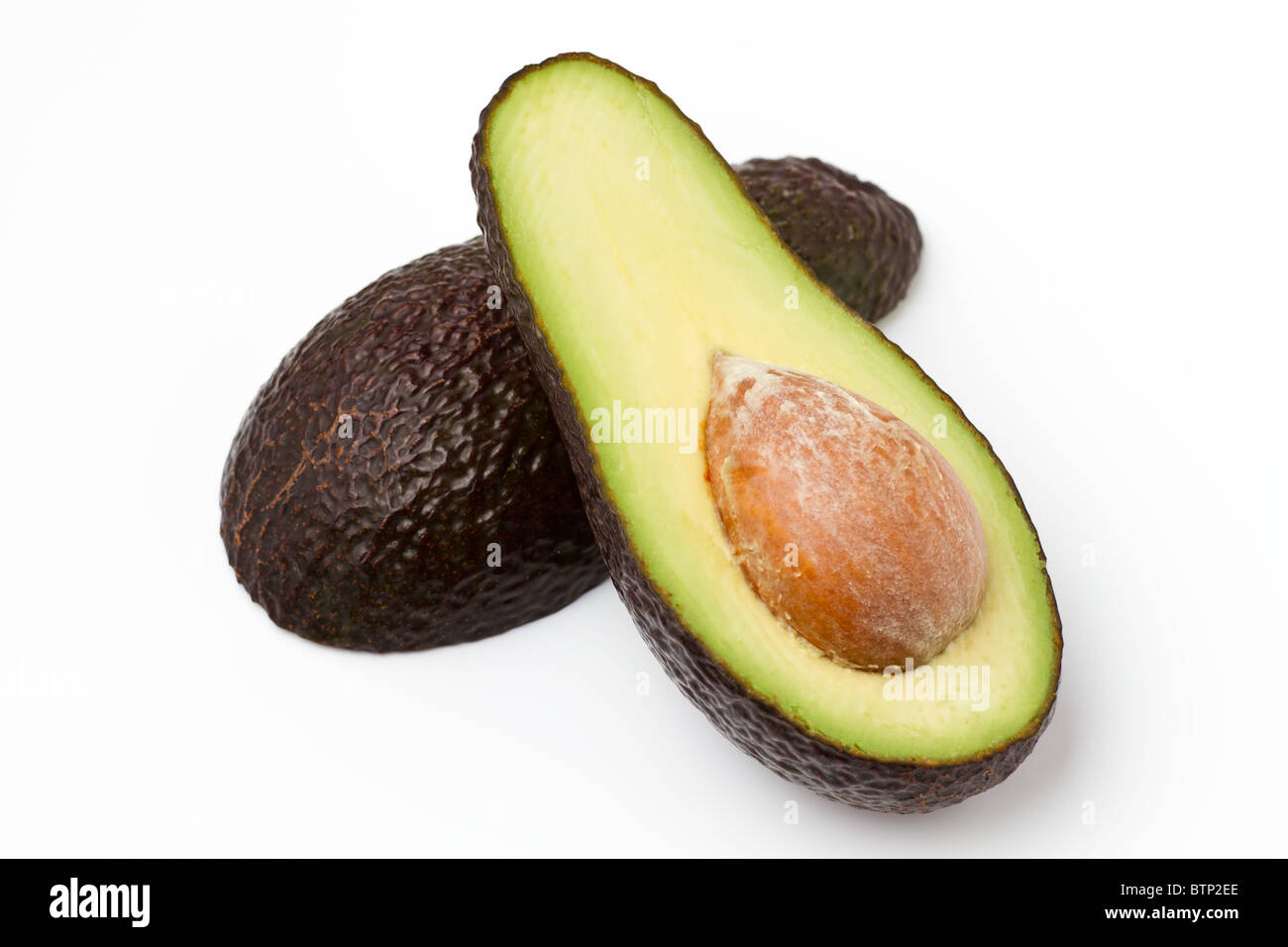 Avocados cut open hi-res stock photography and images - Alamy