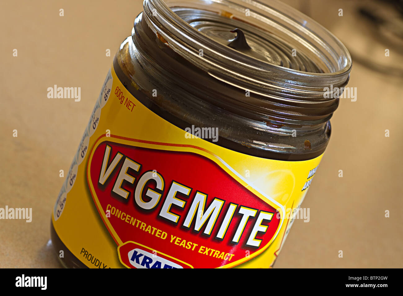 Vegemite Ingredients Jar