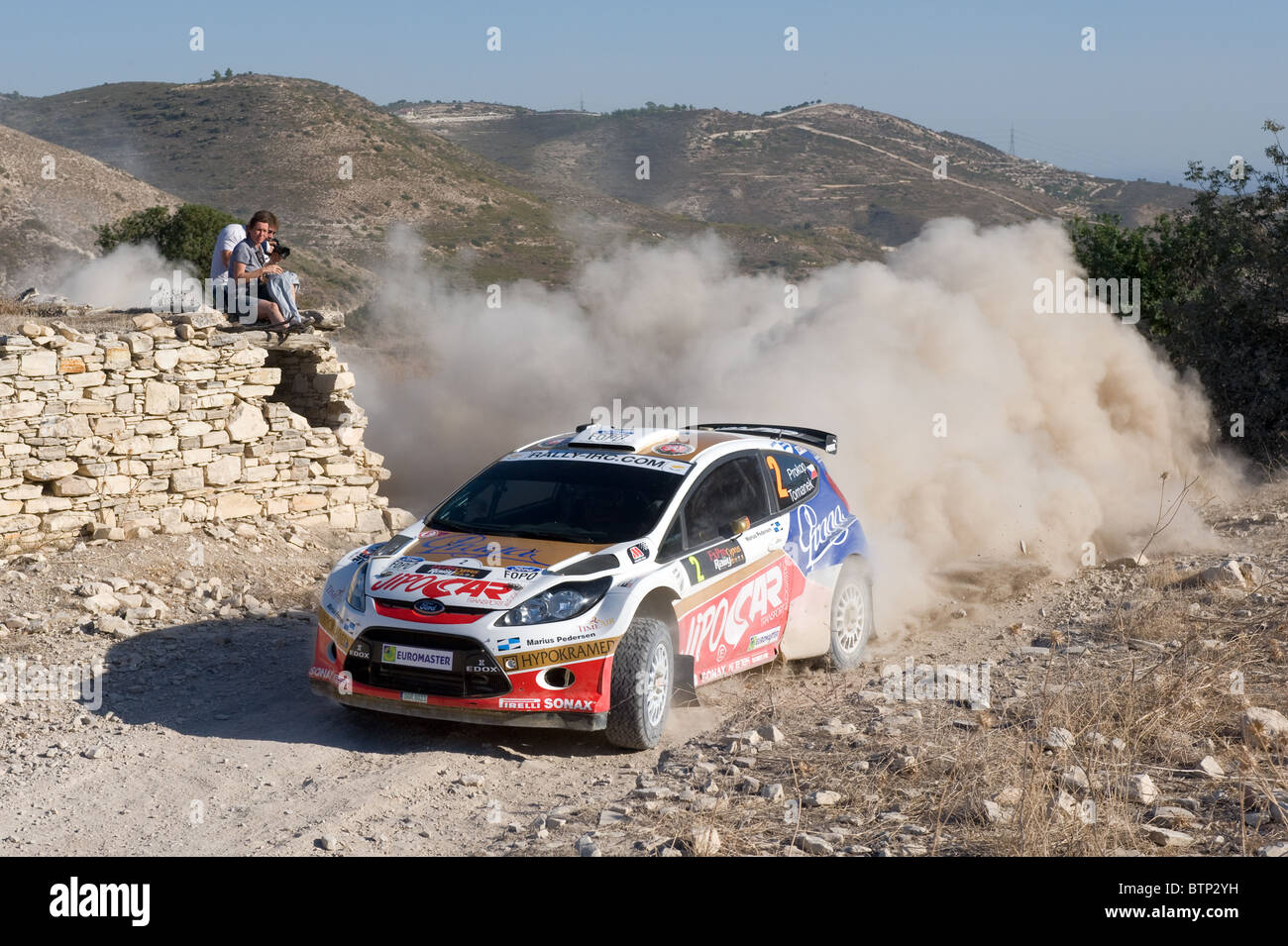 Rally car ford fiesta hi-res stock photography and images - Alamy