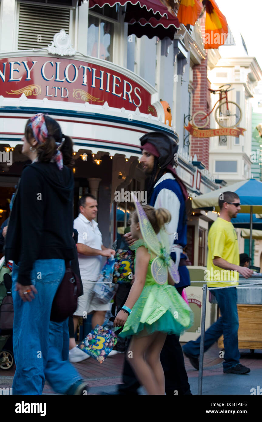 People at Disneyland Amusement Park, California USA Stock Photo - Alamy