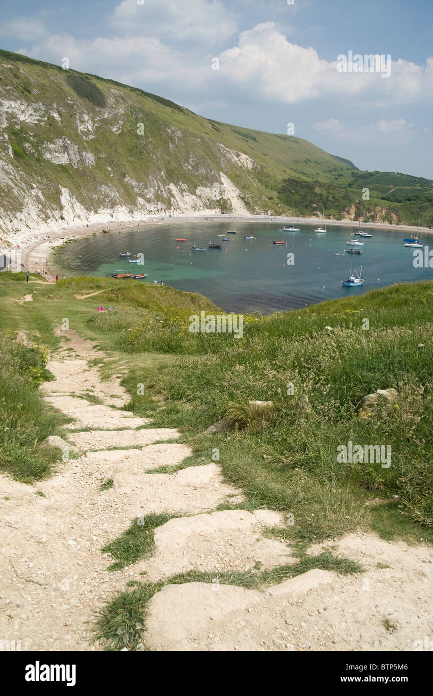 Lulworth cove dorset hi-res stock photography and images - Alamy