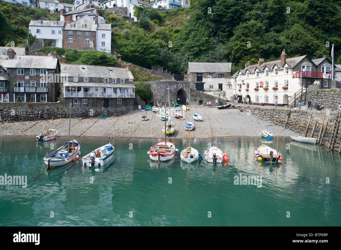 Clovelly Harbour Devon UK Stock Photo Alamy Clovelly Harbour Devon UK Stock Photo Alamy
