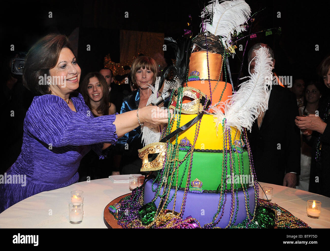 The Princes Ball Mardi Gras Masquerade Gala Stock Photo - Alamy