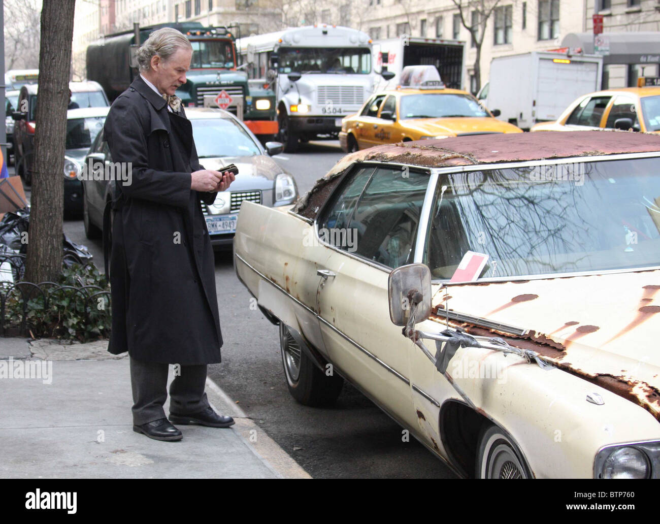 On the Set of THE EXTRA MAN with Kevin Kline Stock Photo - Alamy
