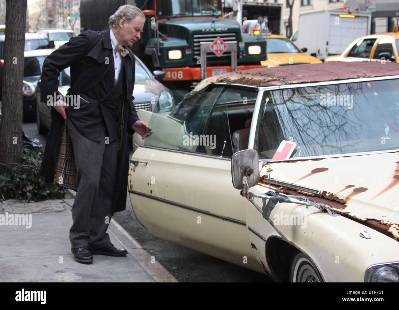 On the Set of THE EXTRA MAN with Kevin Kline Stock Photo - Alamy