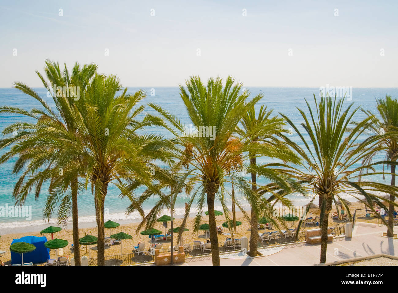 Marbella, Beach, Costa del Sol, Spain Stock Photo - Alamy