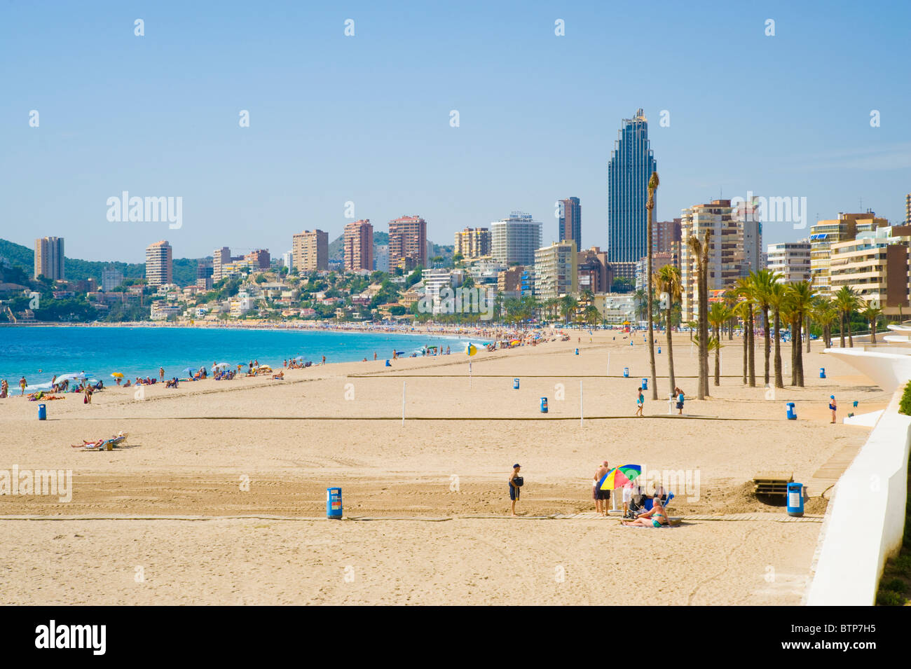 Benidorm beach hi-res stock photography and images - Alamy