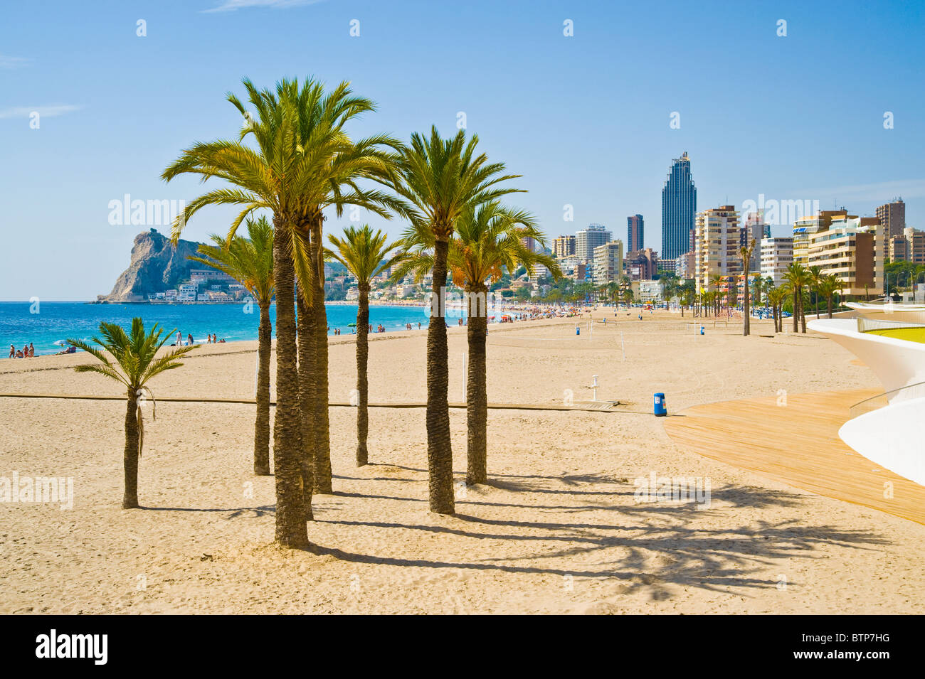Benidorm beach hi-res stock photography and images - Alamy