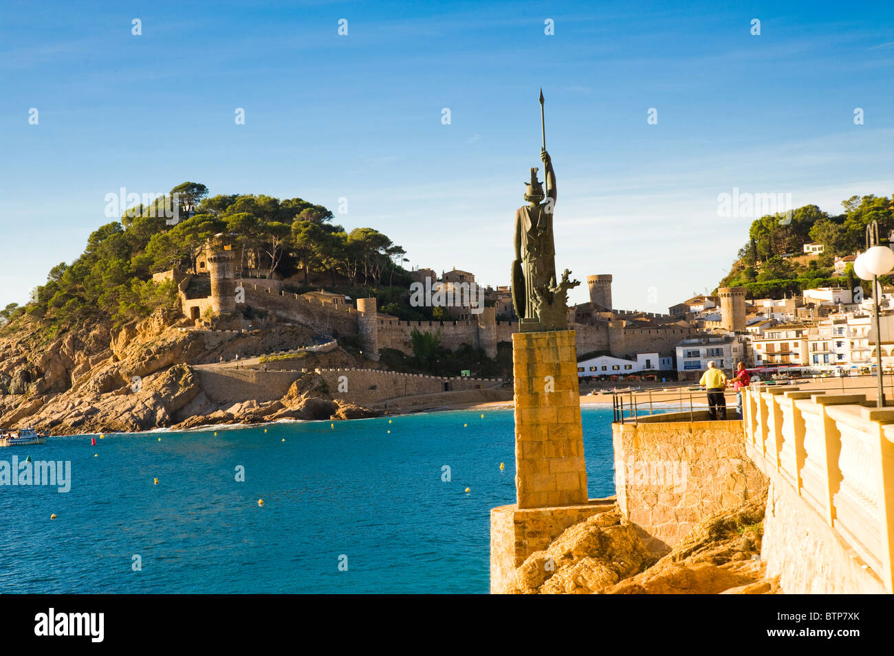 Tossa de Mar, Beach, Costa Brava, Catalonia, Spain Stock Photo - Alamy