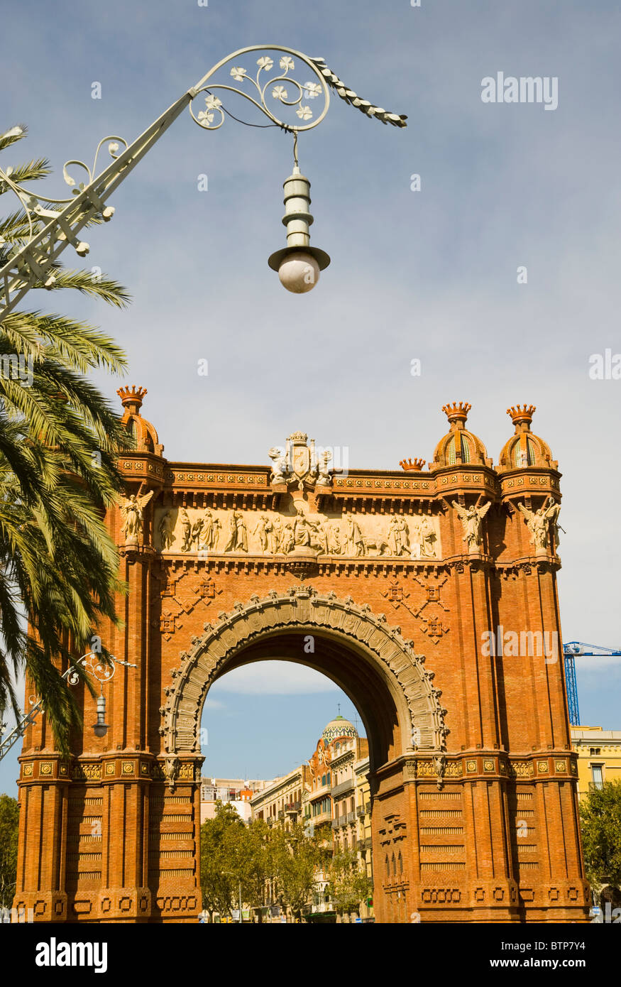 The Arc de Triomf, Barcelona, Spain Stock Photo - Alamy